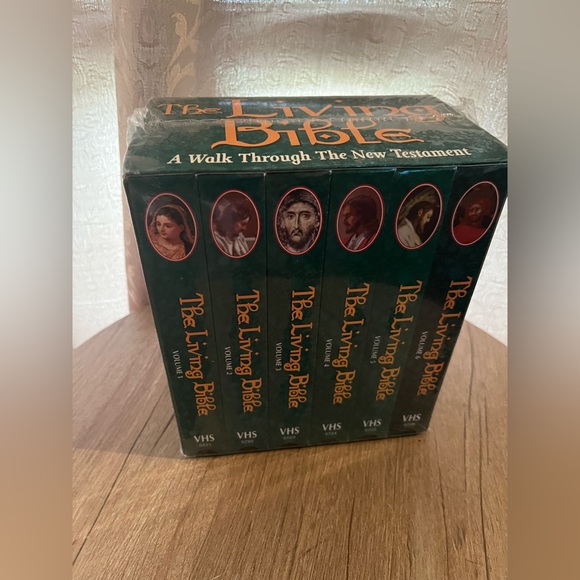 Media | New Vintage The Living Bible Vhs Tapes Lot Of 6 A Walk Through ...